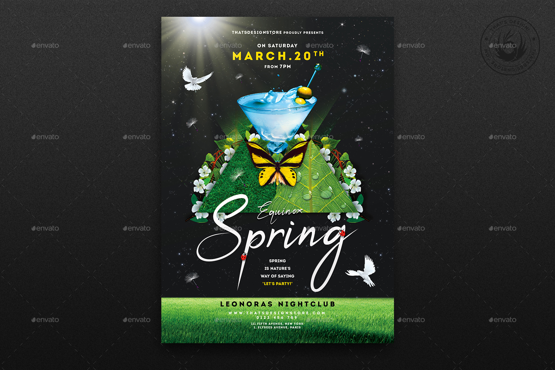 Spring Day Flyer Template V2, Print Templates | GraphicRiver
