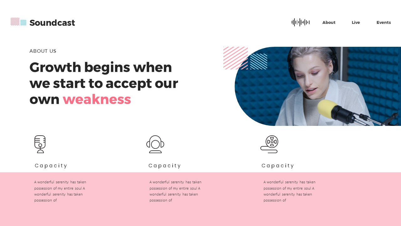 Soundcast Keynote templates, Presentation Templates | GraphicRiver