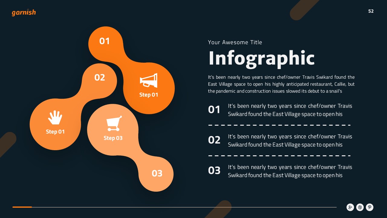 Garnish Culinary Presentation Template, Presentation Templates ...