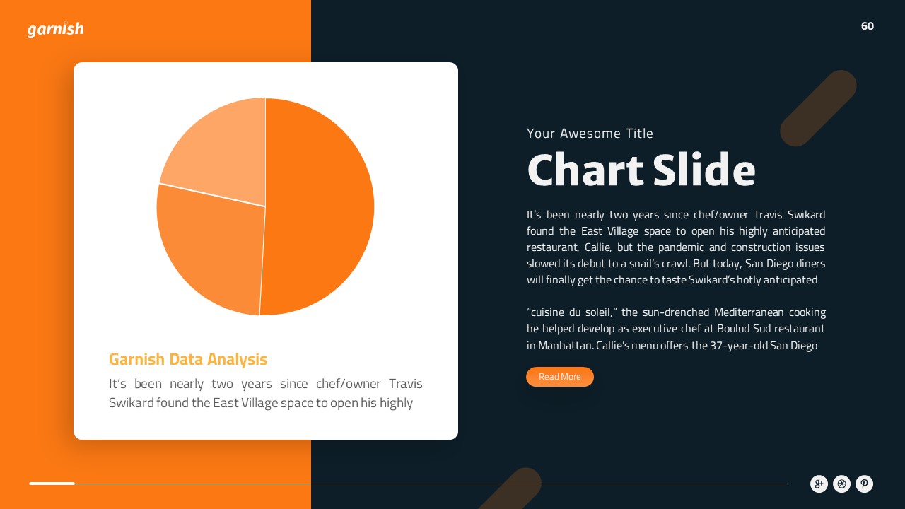 Garnish Culinary Presentation Template, Presentation Templates ...