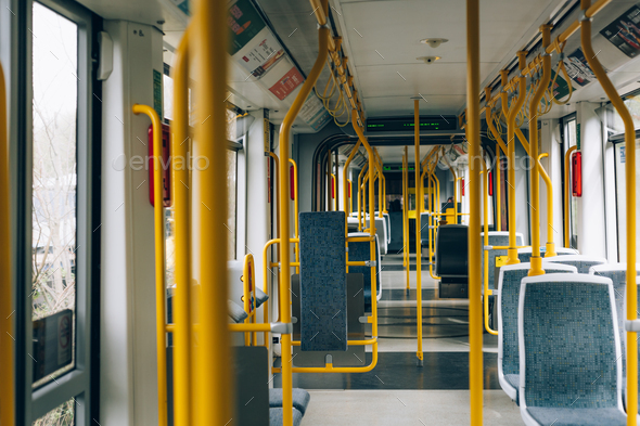 Inside Metrolink Tram in Machester Stock Photo by Manuta | PhotoDune