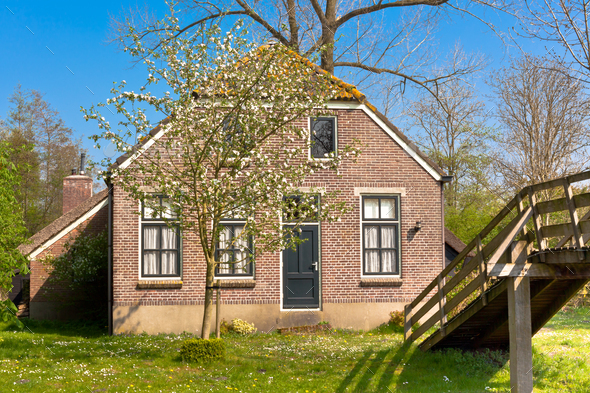Traditional Dutch house Stock Photo by nzooo | PhotoDune