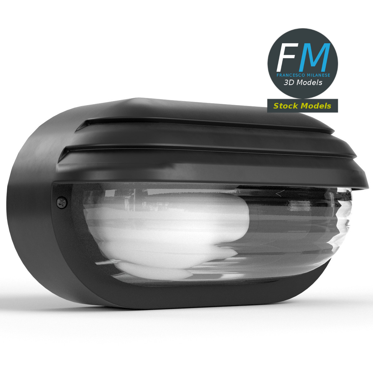 Waterproof wall lamp by FrancescoMilanese85 | 3DOcean