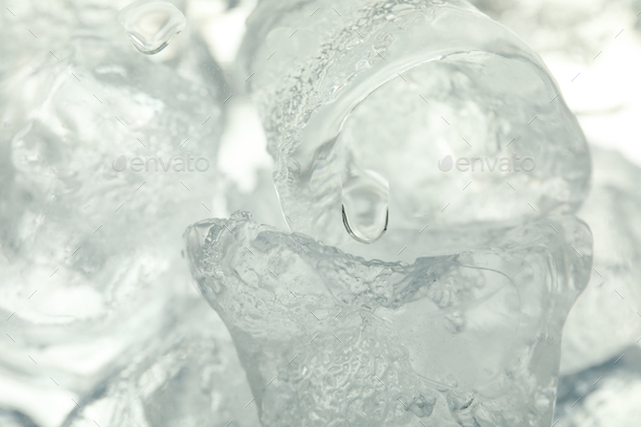Ice forms made for drinks, close up Stock Photo by AtlasComposer ...