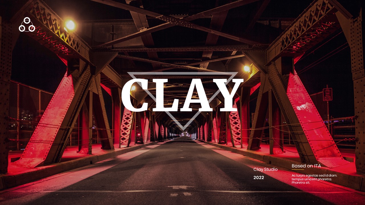 Clay – Simple Creative Business PowerPoint Template, Presentation Templates