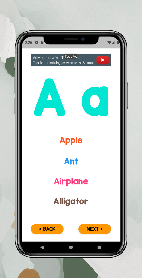 Learning Alphabets - Flutter Android & iOS App by FlutterDragon ...