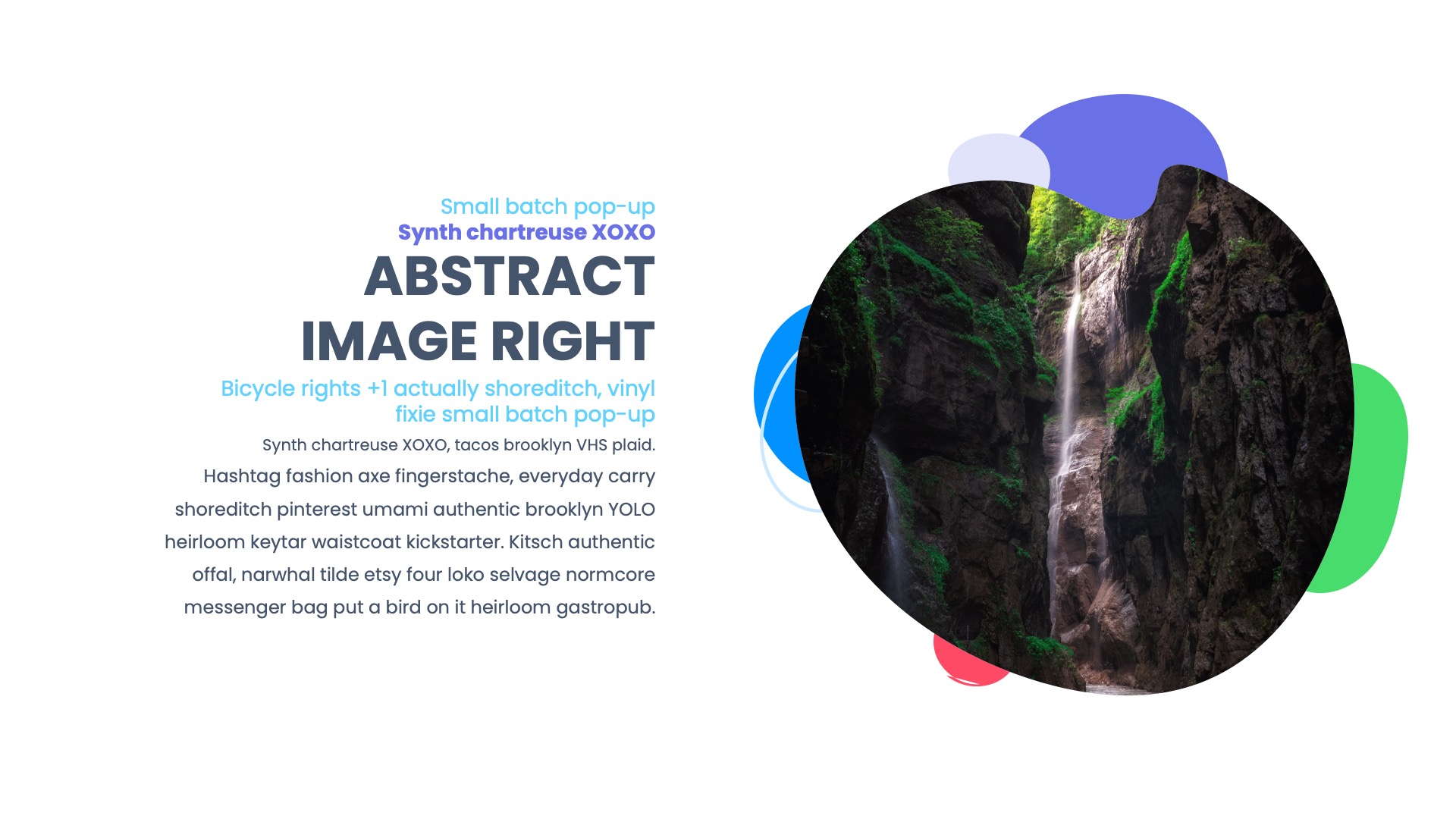 Abstract Image Holders - Keynote Infographics Slides, Presentation ...