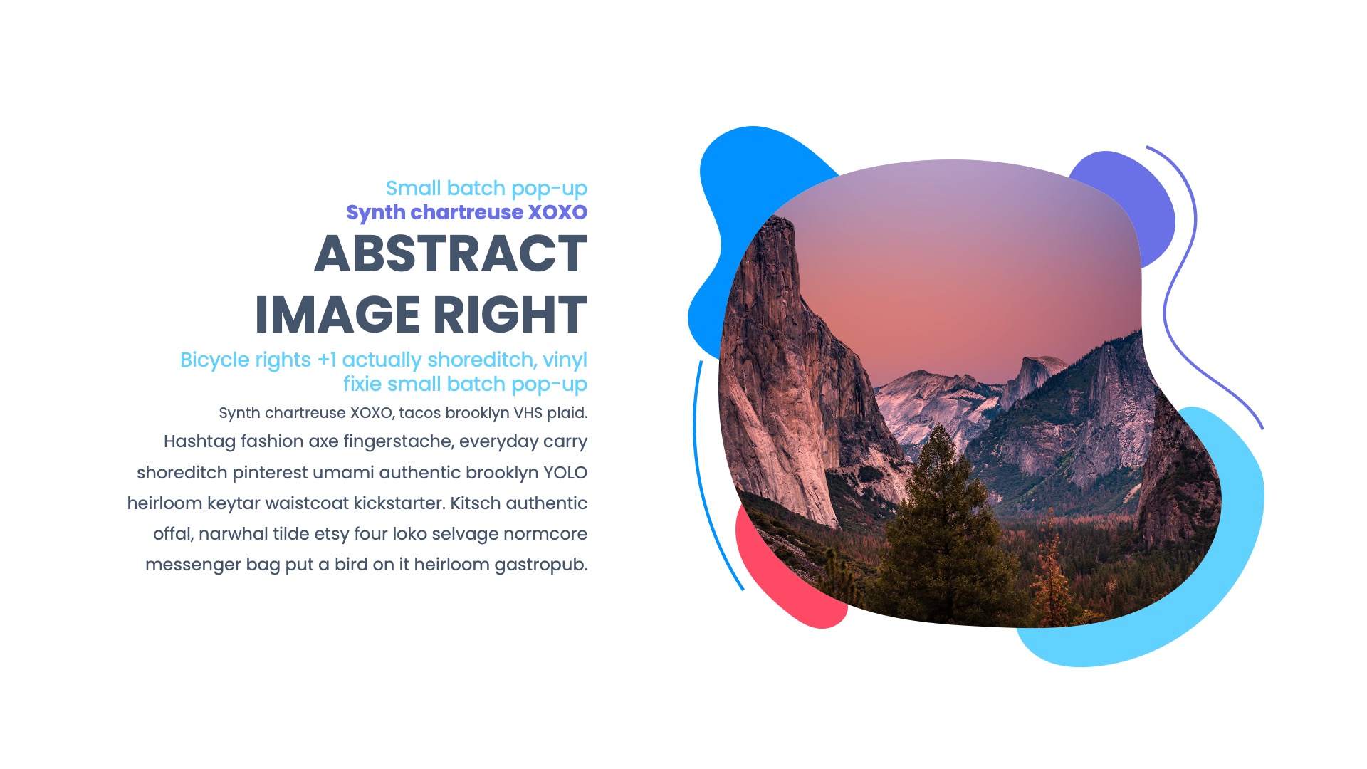 Abstract Image Holders - Keynote Infographics Slides, Presentation ...