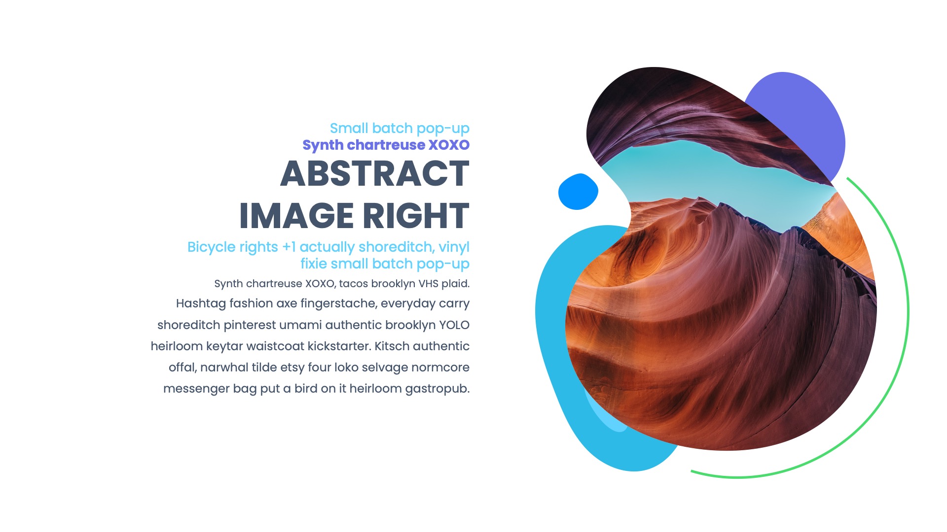Abstract Image Holders - Keynote Infographics Slides, Presentation ...