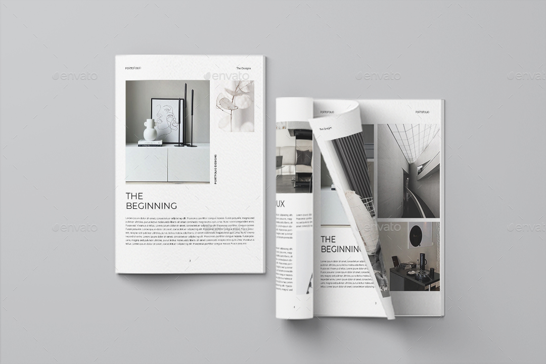 Minimalist Portfolio, Print Templates | GraphicRiver