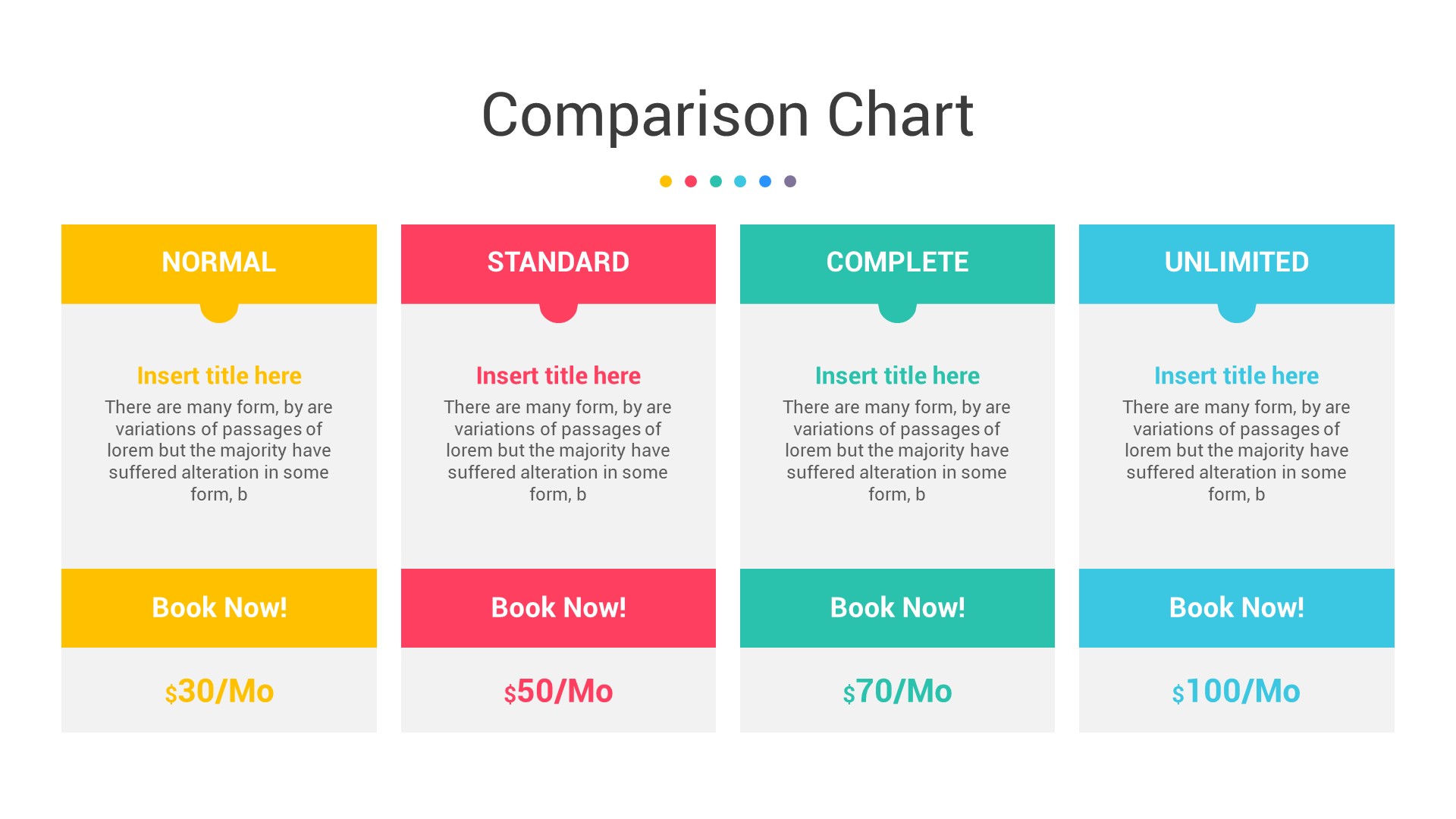 Pro-Comparison Diagram PowerPoint Template, Presentation Templates