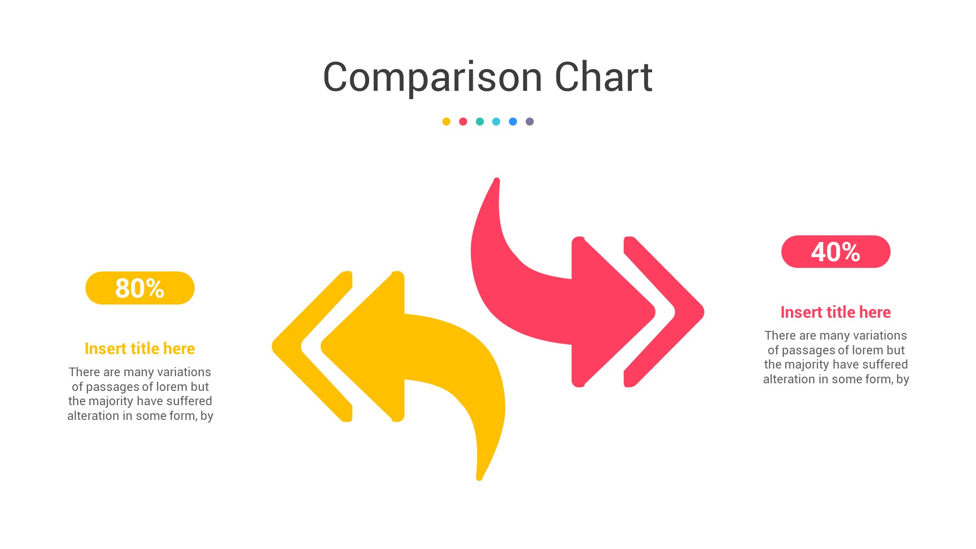 Pro-Comparison Diagram PowerPoint Template, Presentation Templates