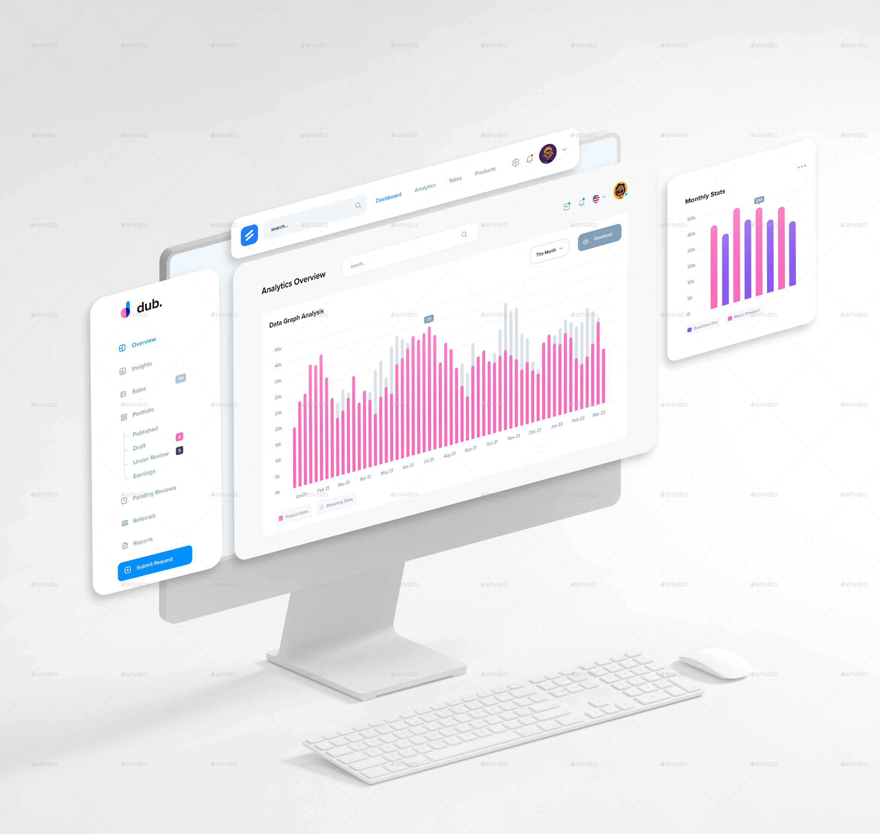 iso screen mockup, Graphics | GraphicRiver