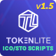 TokenLite - ICO / STO Token Sale Management Dashboard - ICO Admin Script by softnio