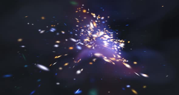 Abstract Magic Fire Particles 4k, Motion Graphics | VideoHive