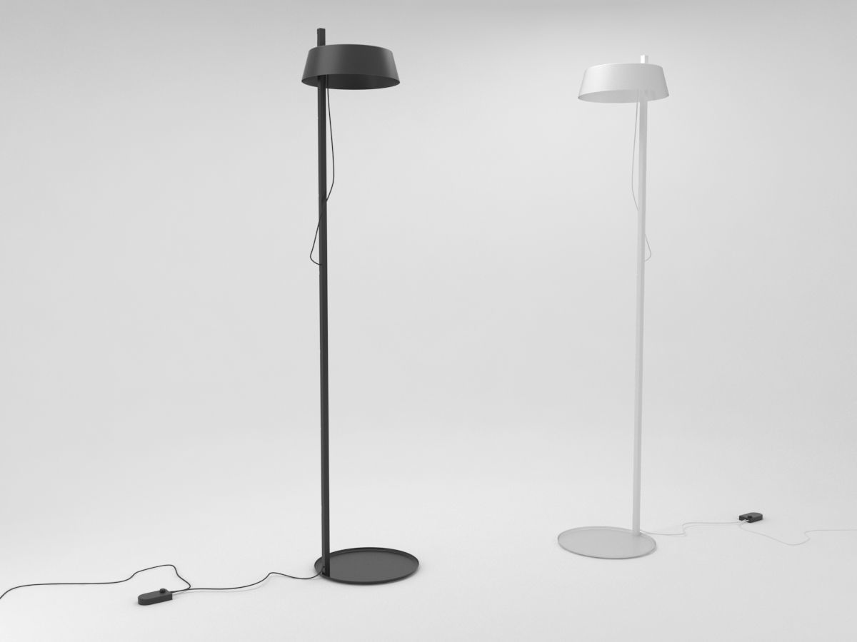 Ella LED floor lamp by Anta by 3DArchive | 3DOcean