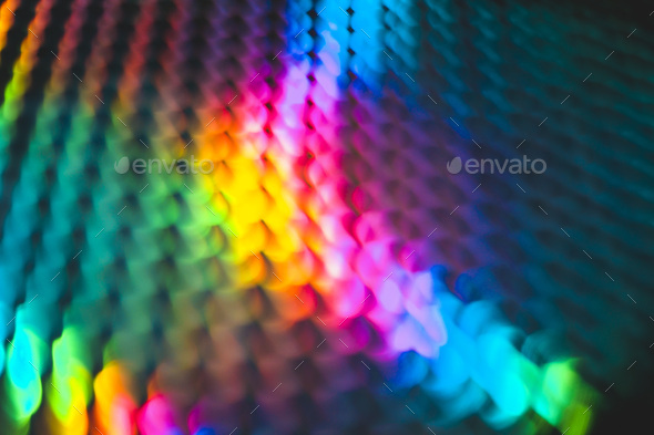 Abstract and pattern background in intense rainbow light colors Stock ...