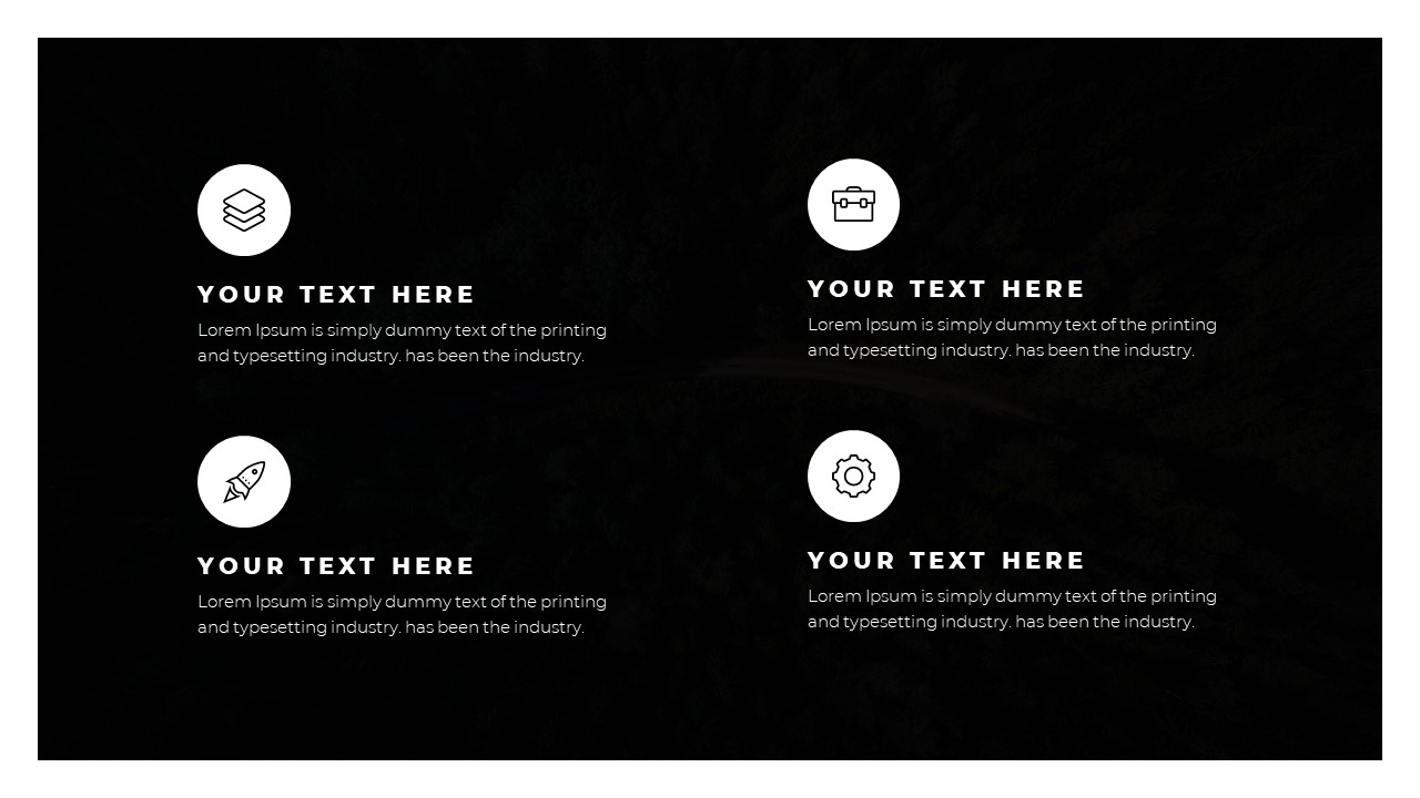 Black & White - Minimal Google SlidesTemplate, Presentation Templates