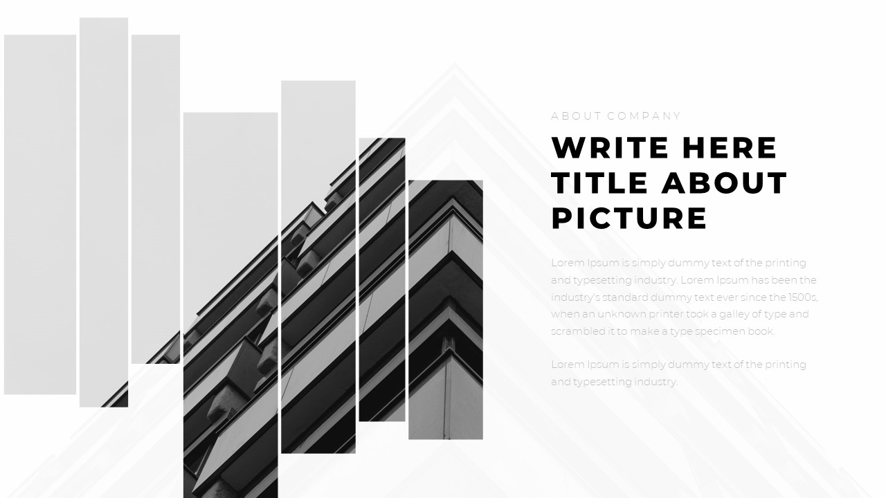 Black & White - Minimal Google SlidesTemplate, Presentation Templates