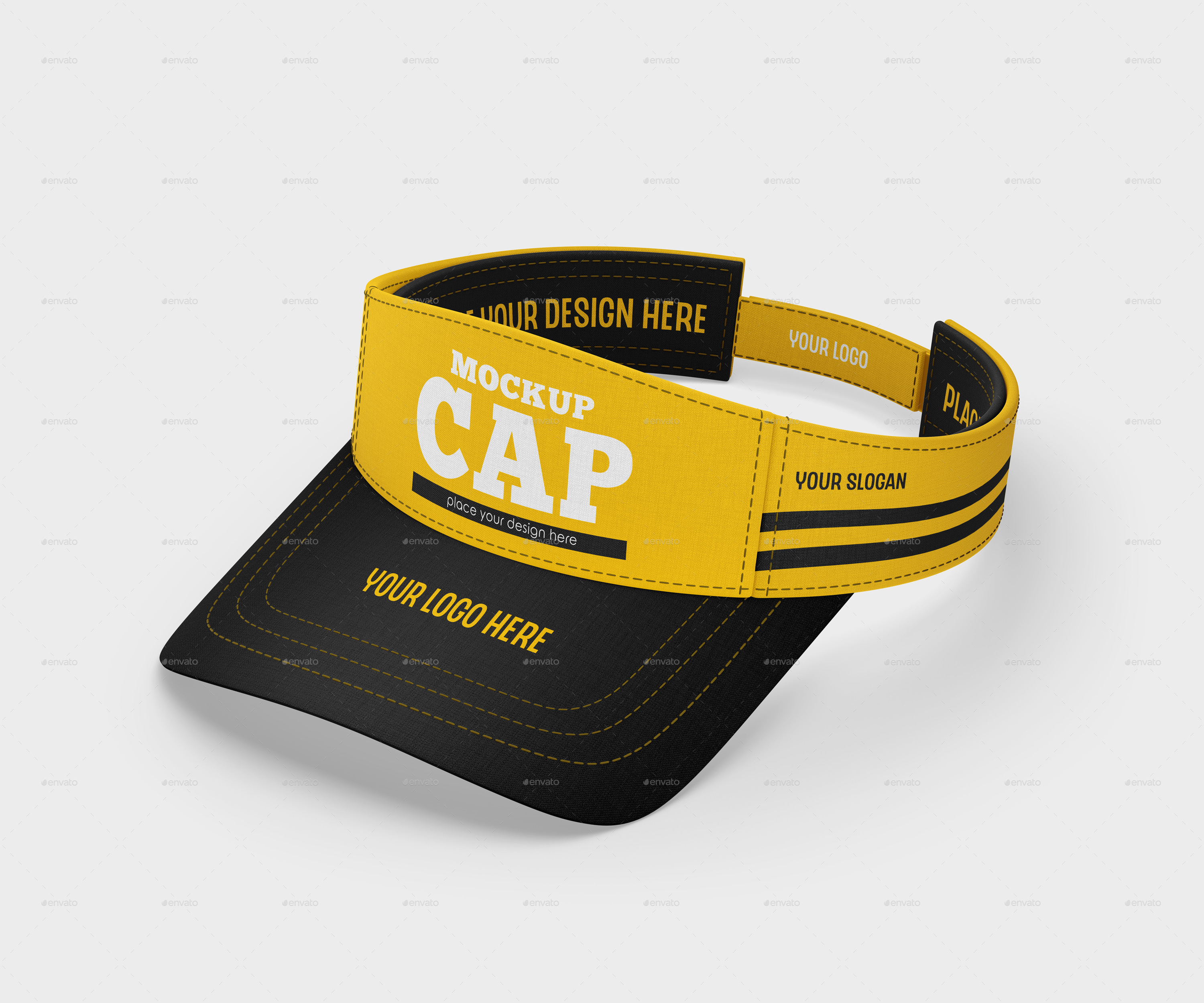 Half Cap Mockup Set, Graphics | GraphicRiver