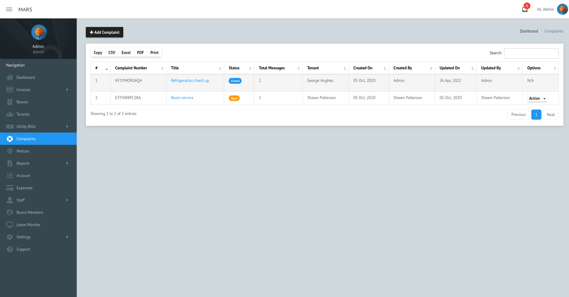 Mars | Room Management System by t1m9m | CodeCanyon