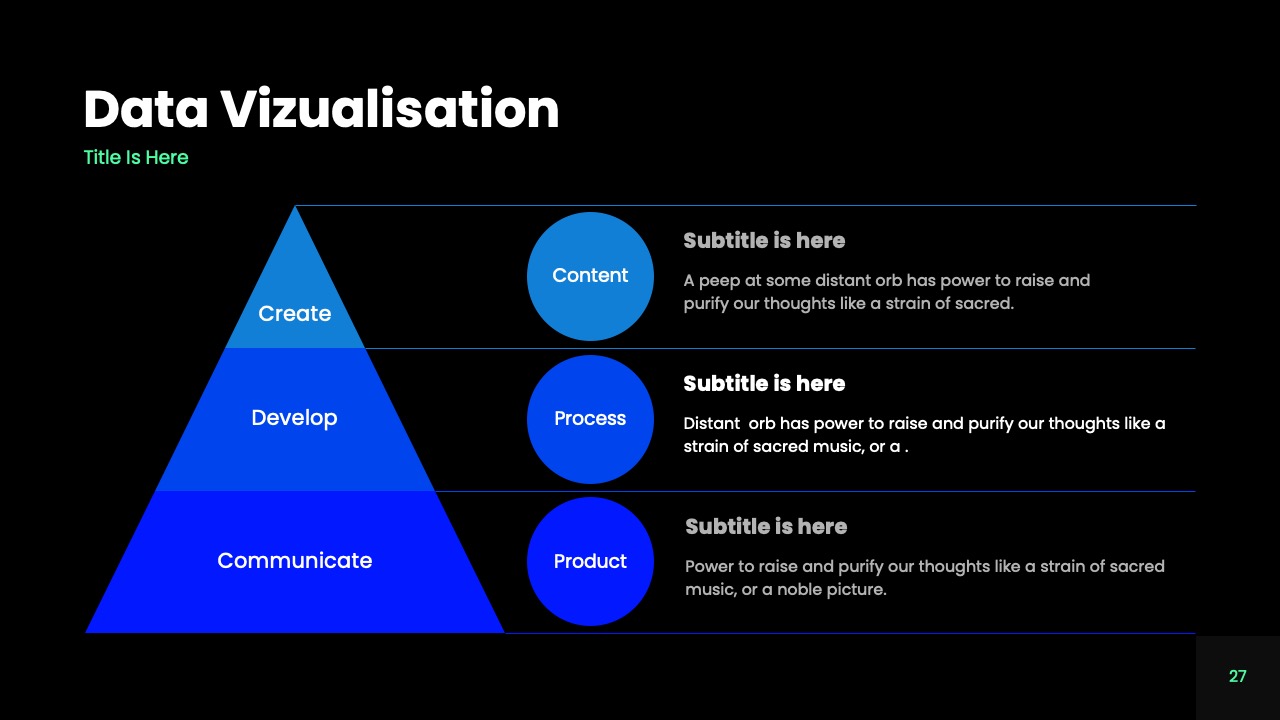 Data Visualization - PowerPoint Presentation, Presentation Templates