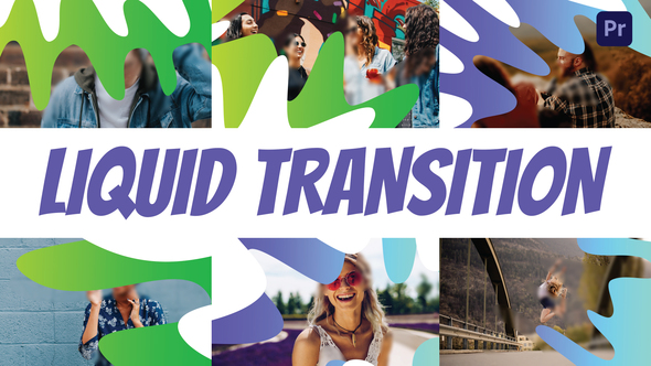 Liquid Transitions Premiere Pro, Premiere Pro Templates | VideoHive