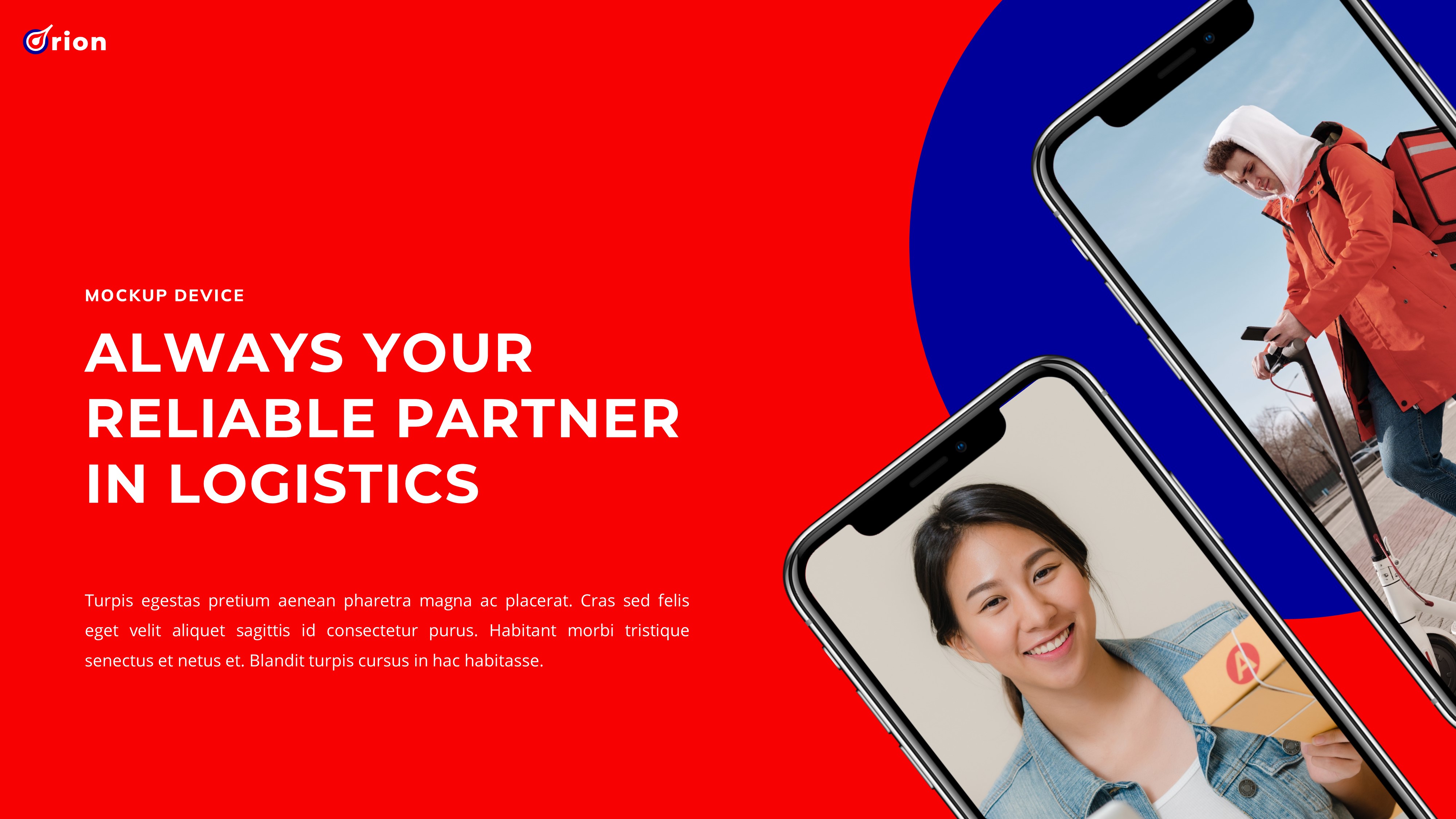 Orion Express - Logistic & Shipping Service Keynote Presentation ...