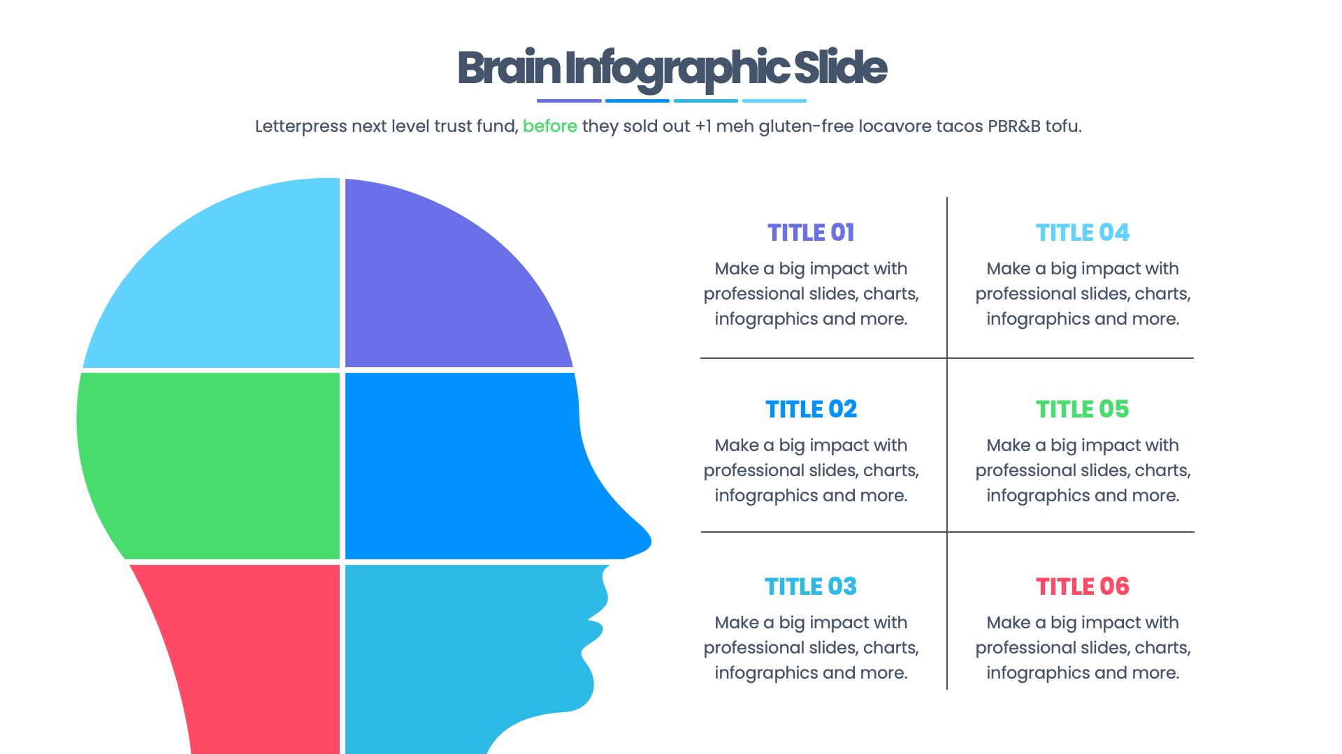 BRAIN - PowerPoint Infographics Slides, Presentation Templates ...