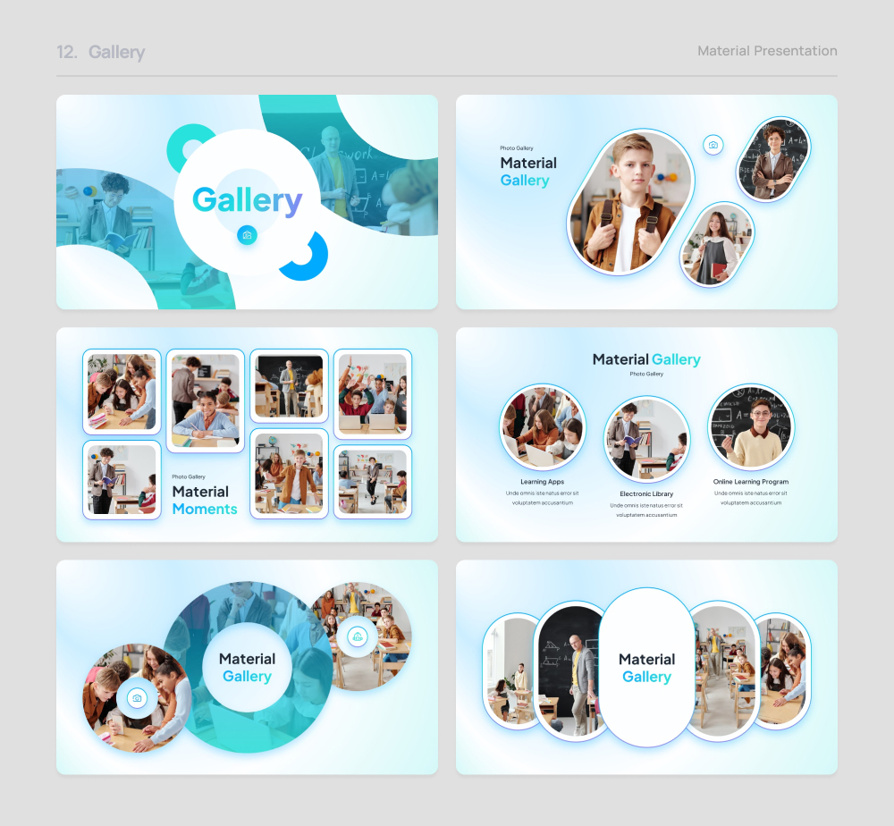 Material - Education PowerPoint Presentation, Presentation Templates