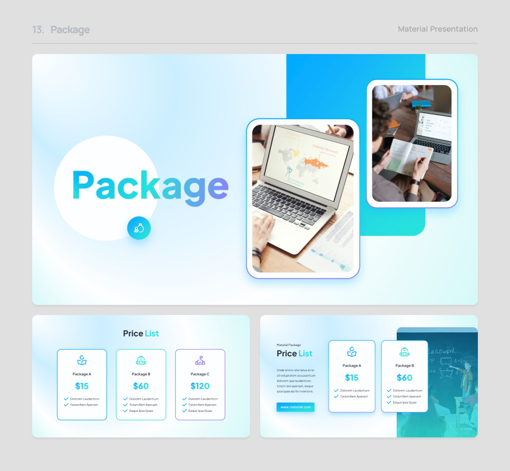 Material - Education PowerPoint Presentation, Presentation Templates
