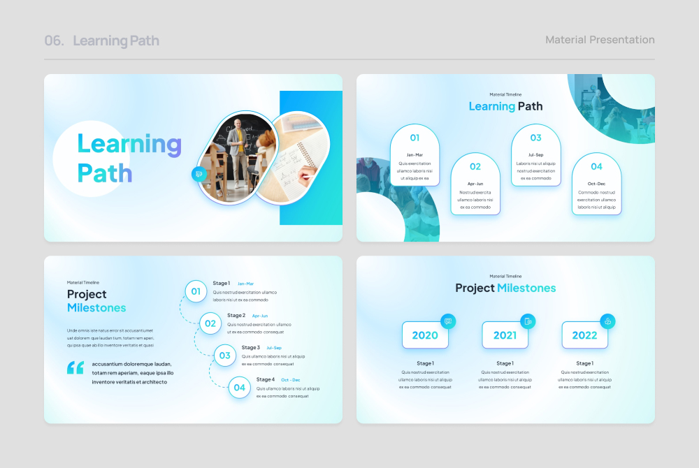 Material - Education PowerPoint Presentation, Presentation Templates