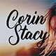 Corin Stacy Script Font, Fonts | GraphicRiver
