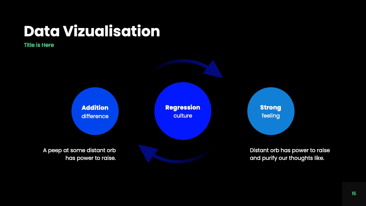 Data Visualization - Google Slides Presentation, Presentation Templates