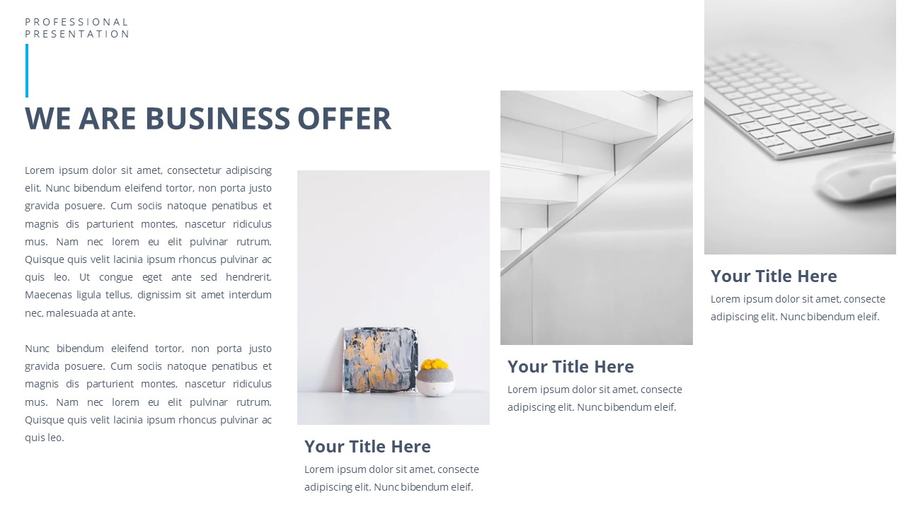 Business Offer Powerpoint Presentation Template, Presentation Templates