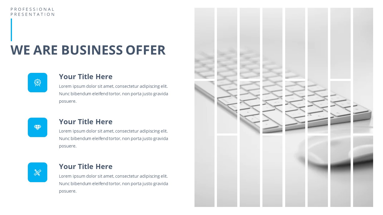 Business Offer Powerpoint Presentation Template, Presentation Templates