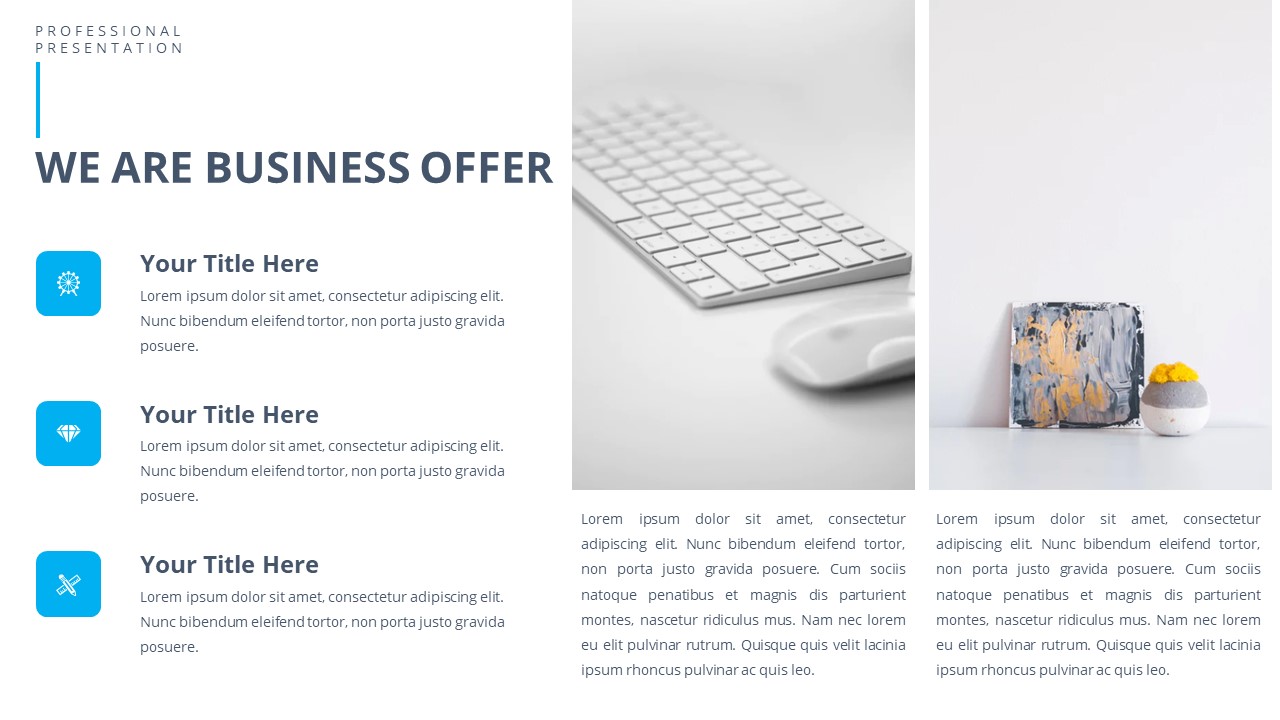 Business Offer Powerpoint Presentation Template, Presentation Templates
