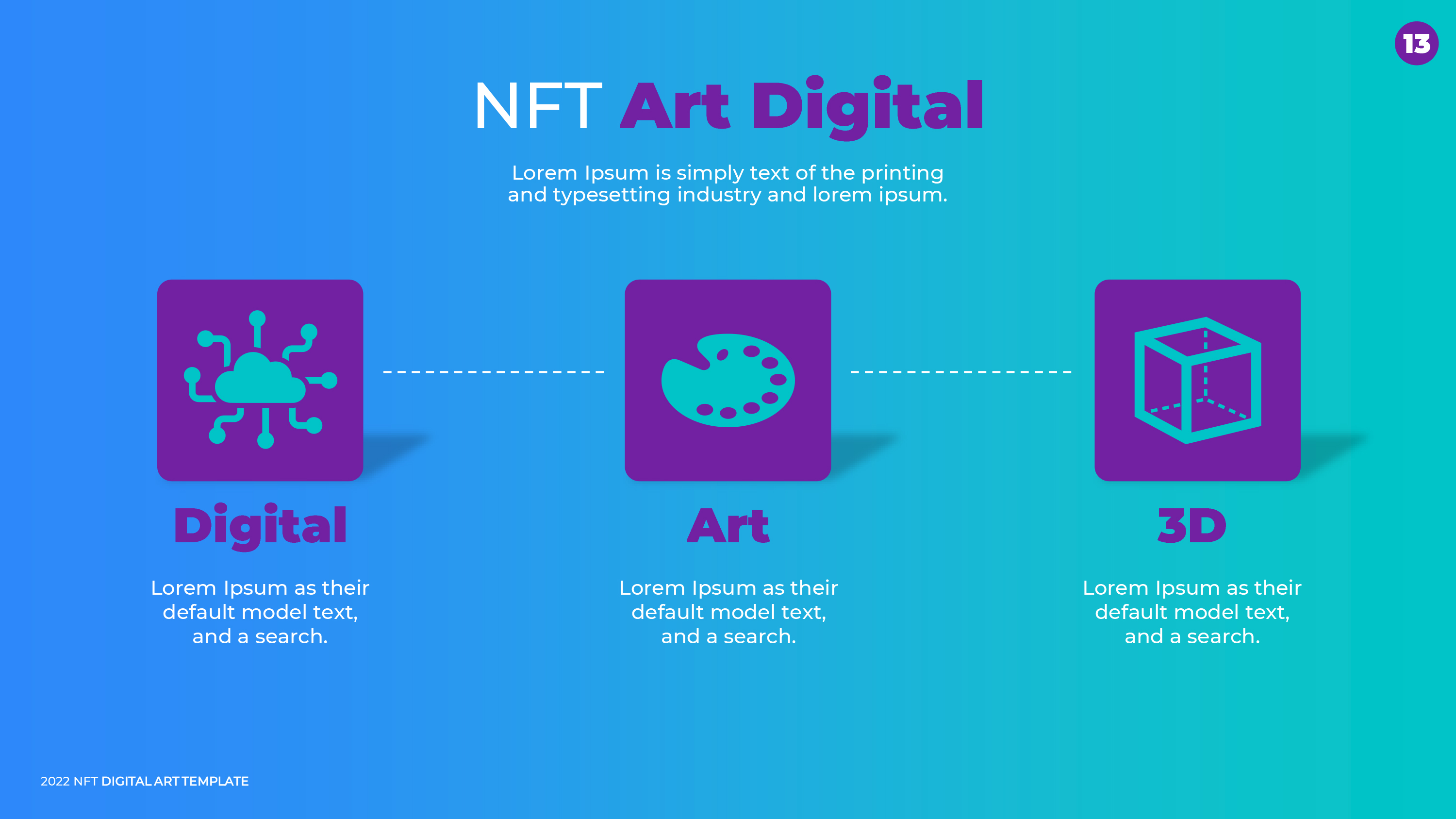 Nft Digital Art Template, Presentation Templates | GraphicRiver