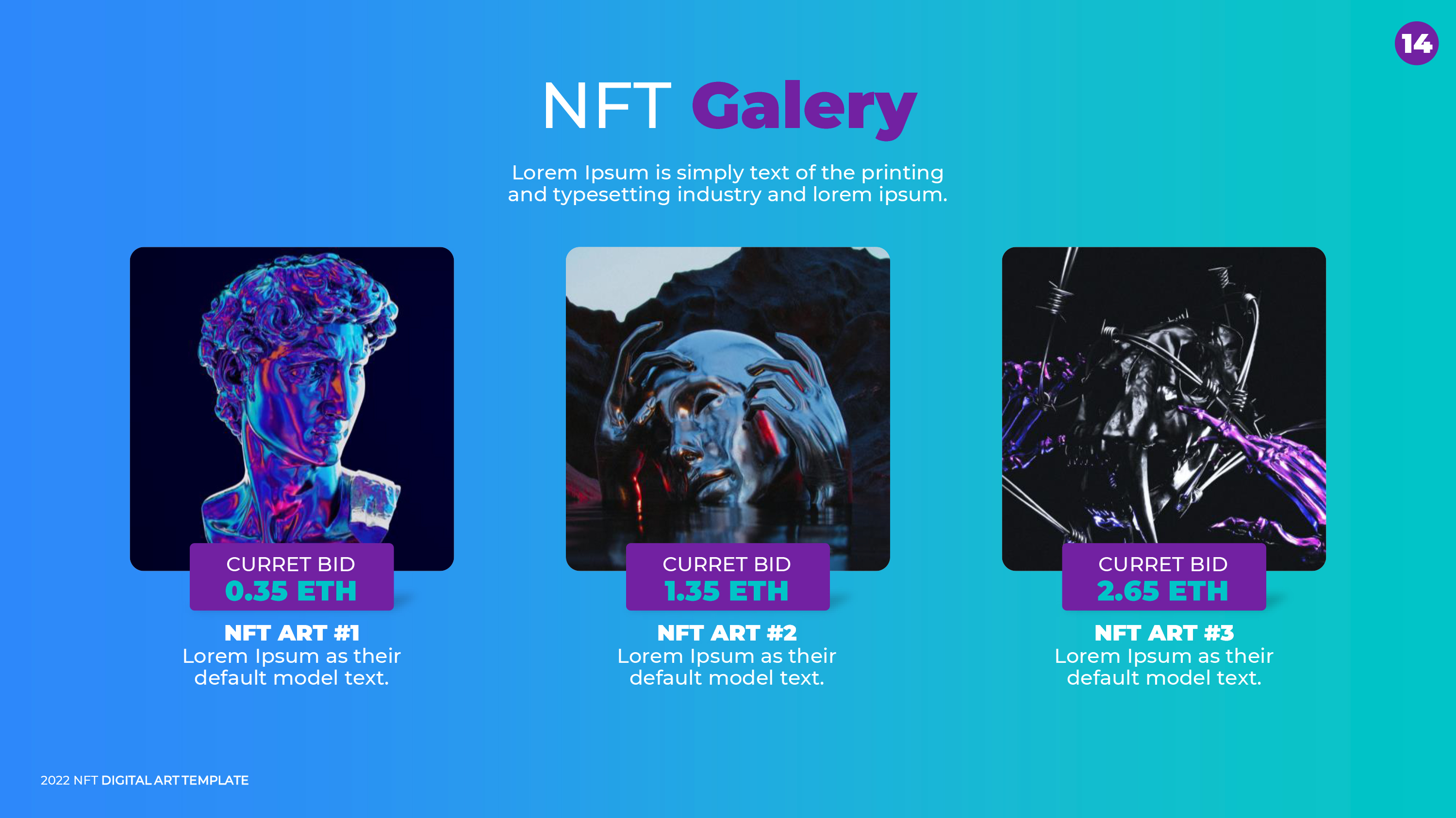 Nft Digital Art Template, Presentation Templates | GraphicRiver