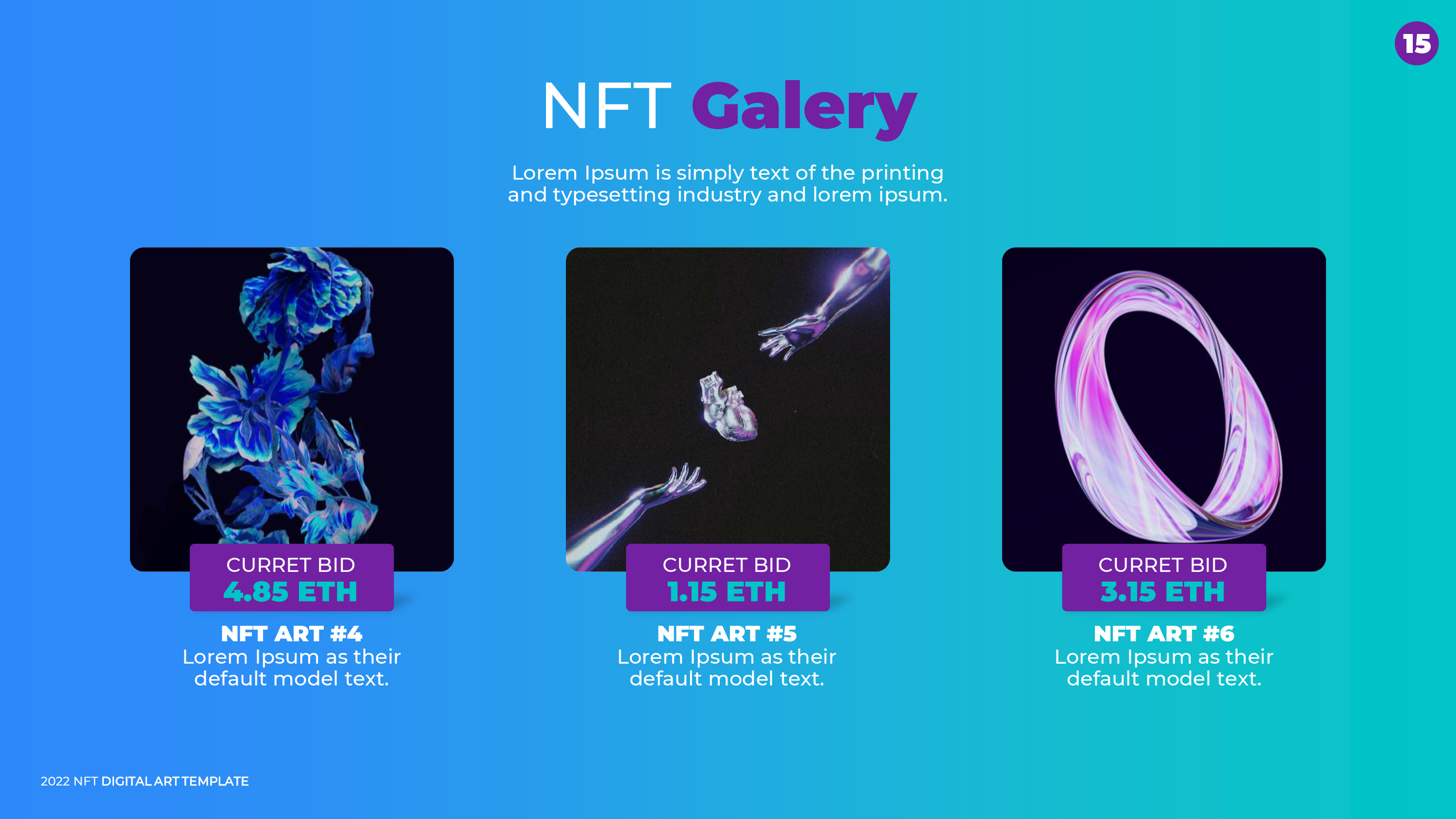 Nft Digital Art Template, Presentation Templates | GraphicRiver