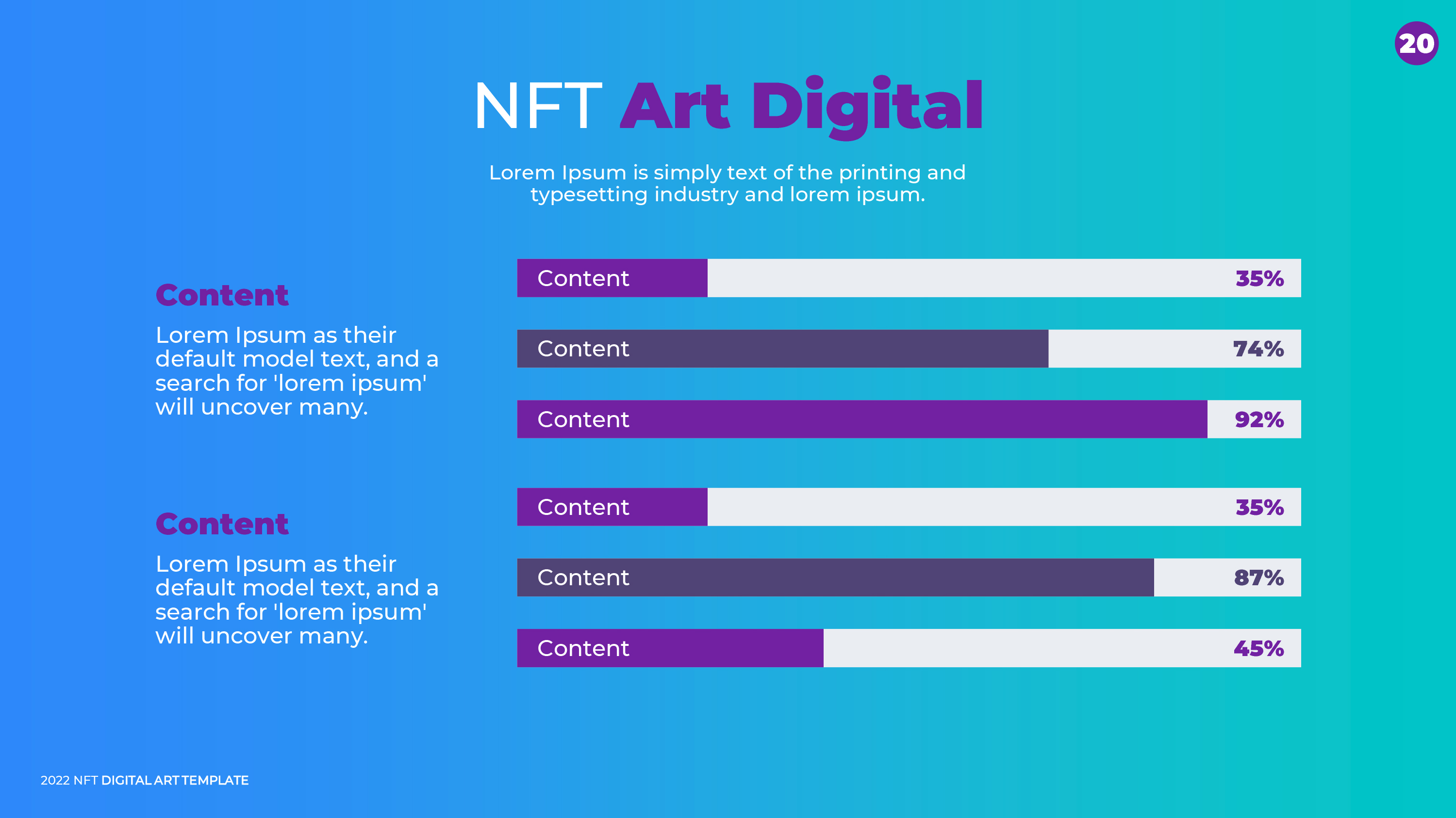 Nft Digital Art Template, Presentation Templates | GraphicRiver