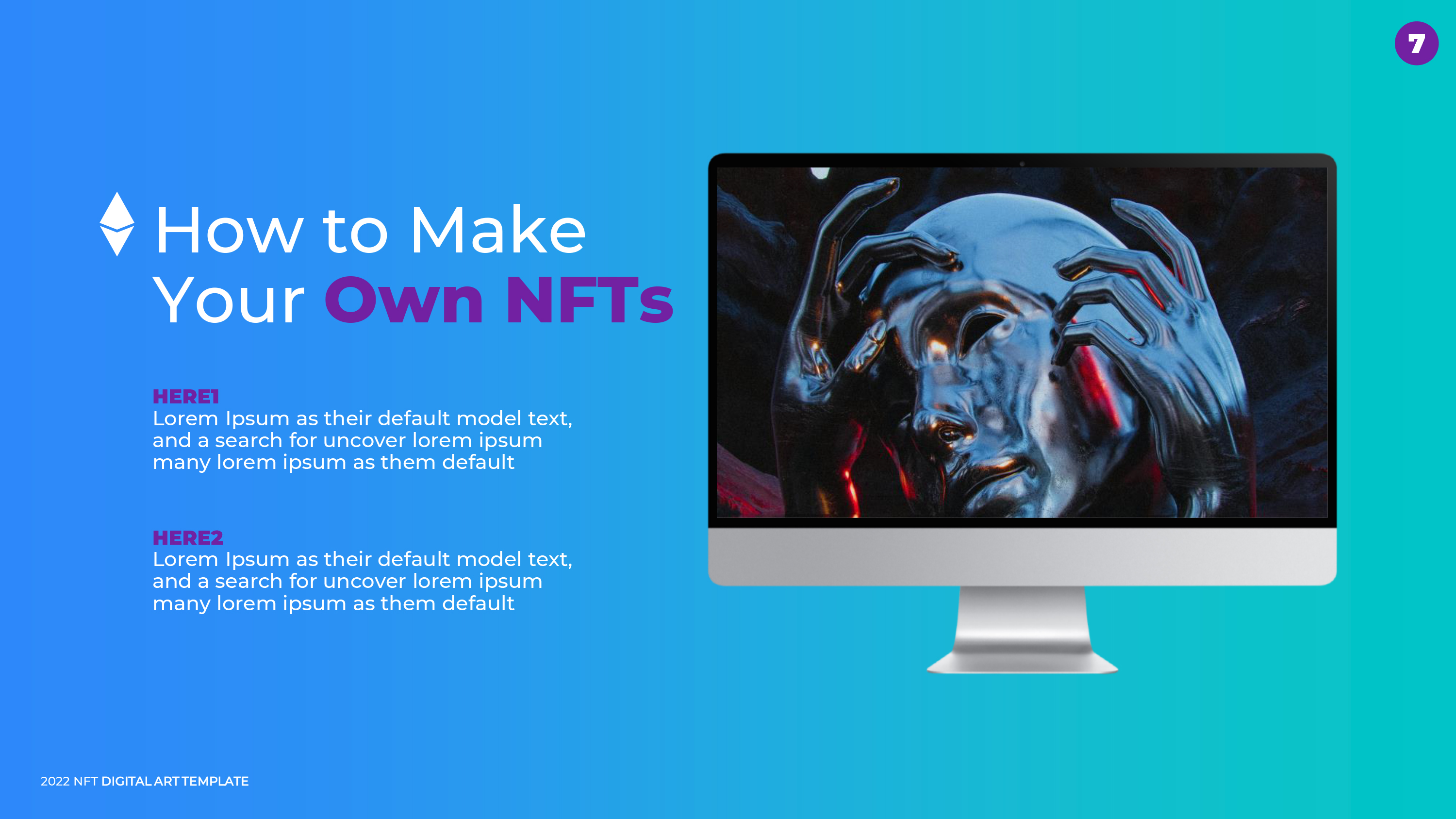 Nft Digital Art Template, Presentation Templates | GraphicRiver