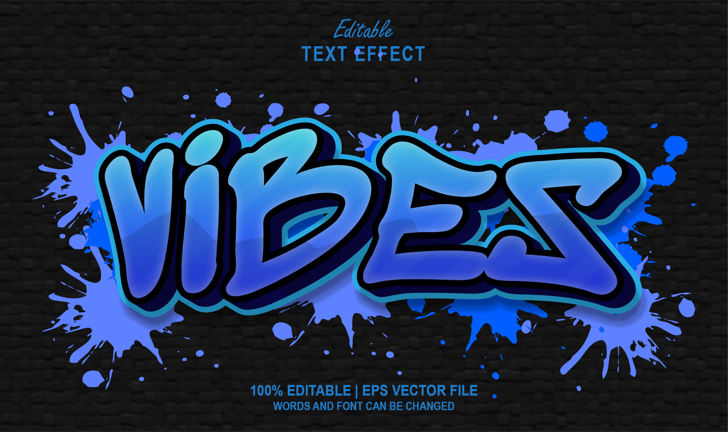 10 Text Effect Style Graffiti Vol. 1, Add-ons | GraphicRiver