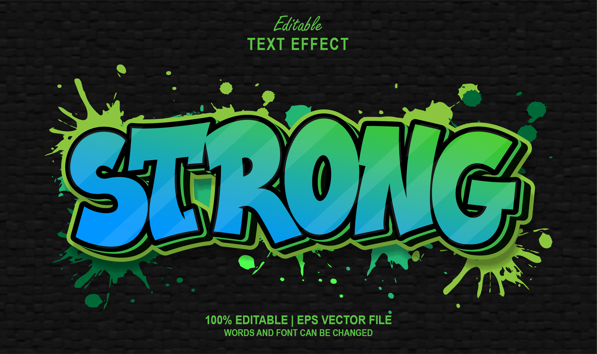 10 Text Effect Style Graffiti Vol. 1, Add-ons | GraphicRiver