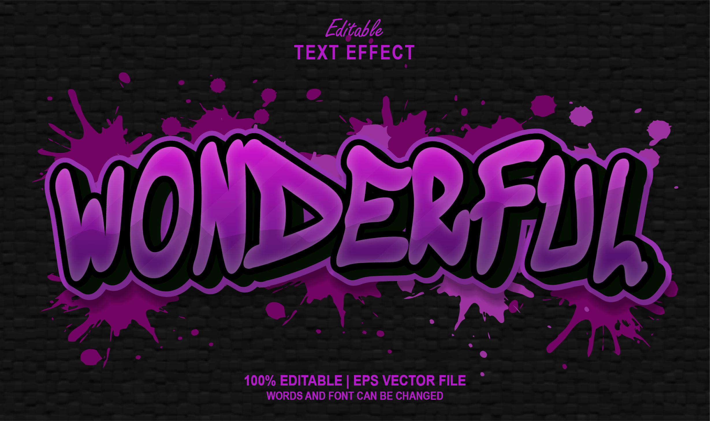 10 Text Effect Style Graffiti Vol. 1, Add-ons | GraphicRiver