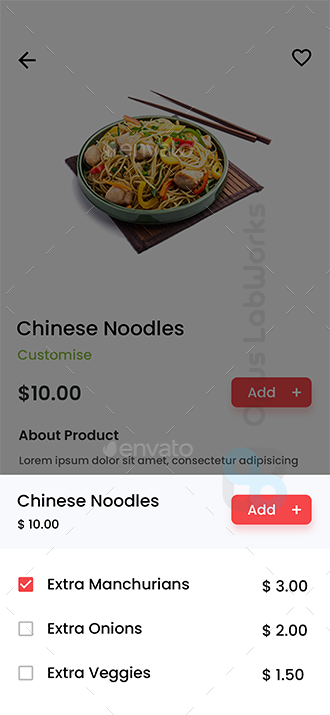 Multi Restaurant Food Ordering App UI Kit| Online Food App UI Kit| Best ...