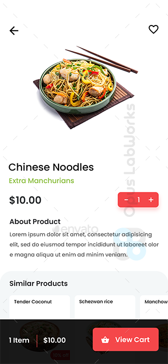 Multi Restaurant Food Ordering App UI Kit| Online Food App UI Kit| Best ...