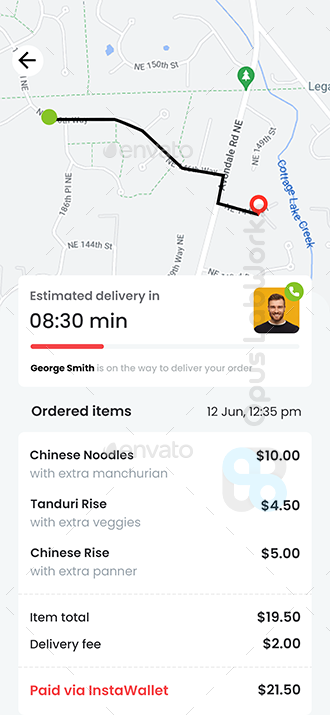 Multi Restaurant Food Ordering App UI Kit| Online Food App UI Kit| Best ...