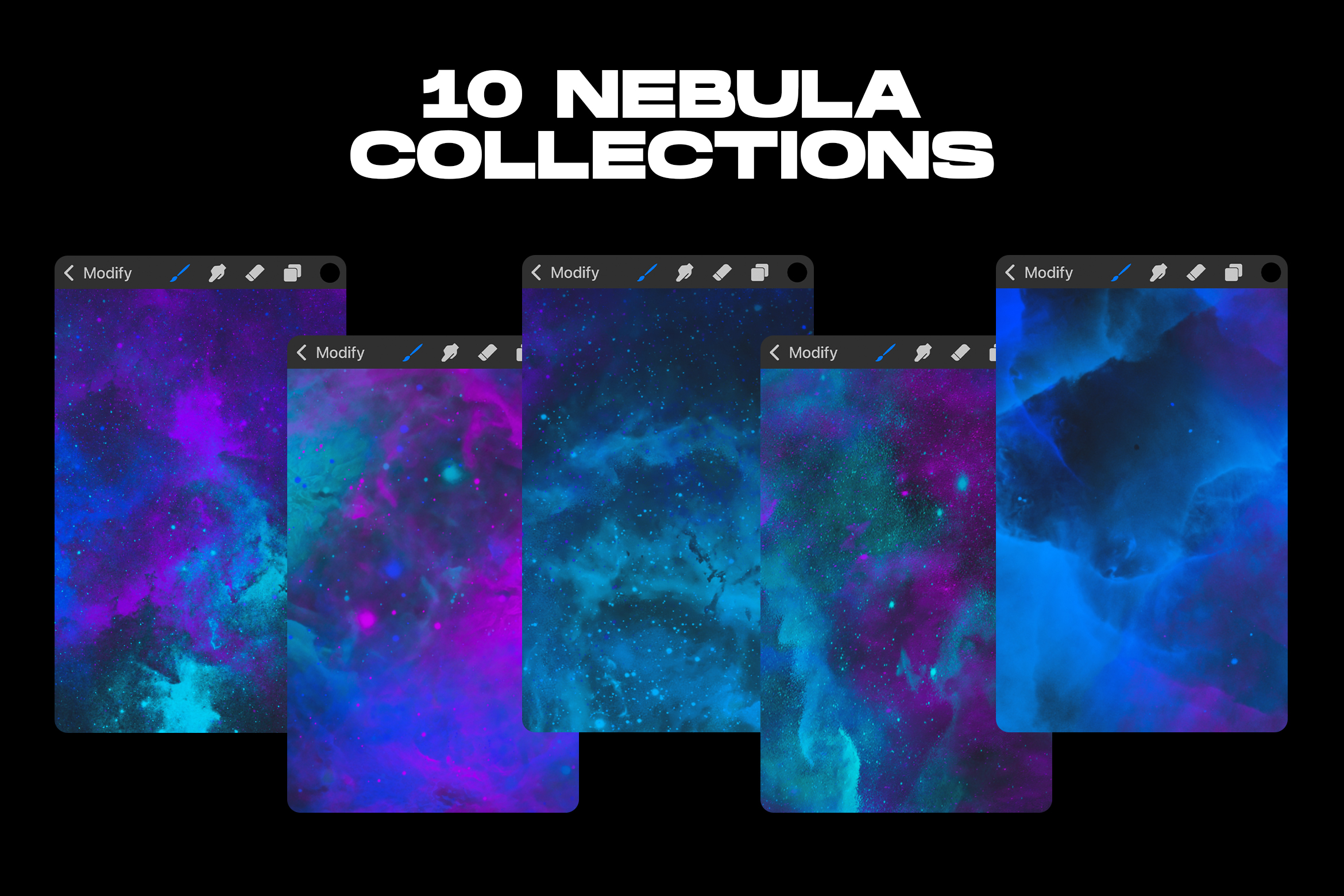 Procreate Universe Space Brushes, Add-ons | GraphicRiver