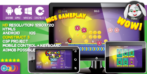 Among Run - HTML5 game, Construct 3 (.c3p) + mobile, sharings, shop, AdMob possible by Flikes